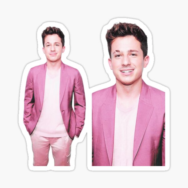 "Charlie Puth" Sticker for Sale by Tybrekir | Redbubble