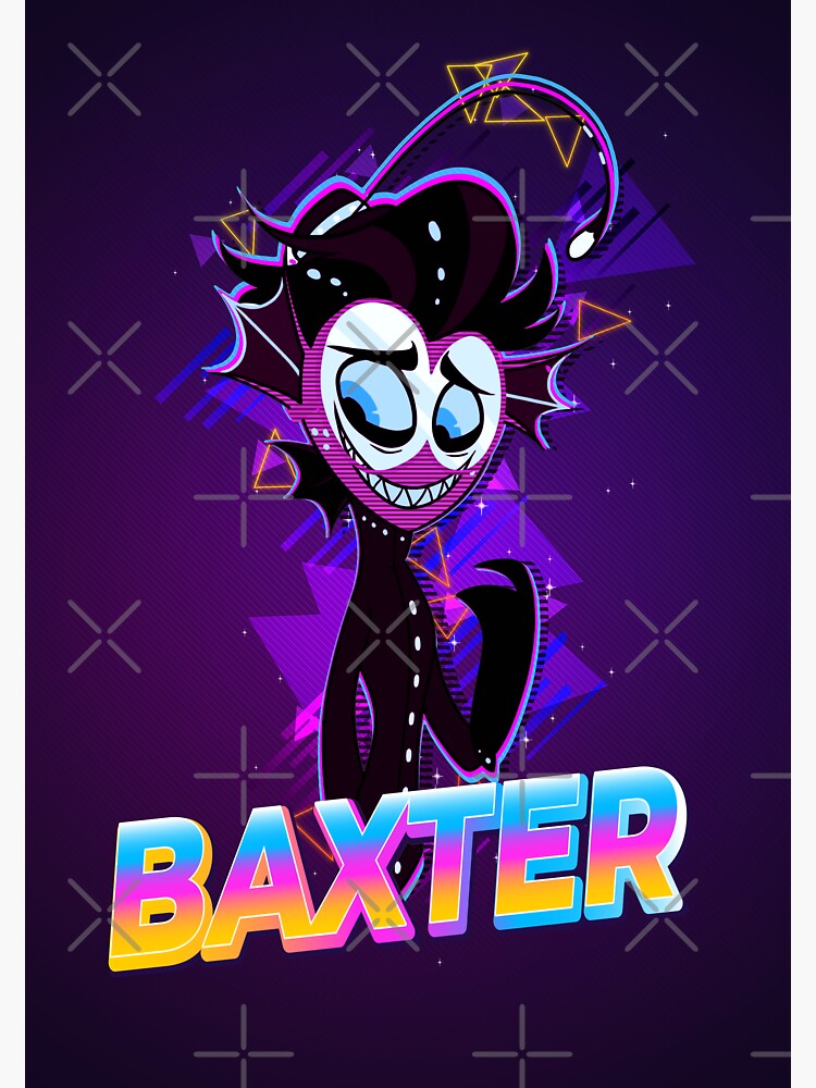 "Baxter | Hazbin Hotel" Sticker for Sale by Fish6SticksP | Redbubble