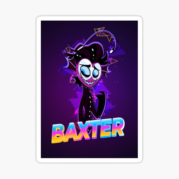"Baxter | Hazbin Hotel" Sticker for Sale by Fish6SticksP | Redbubble