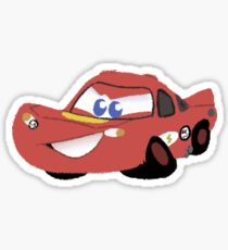 Rayo Mcqueen: Pegatinas | Redbubble