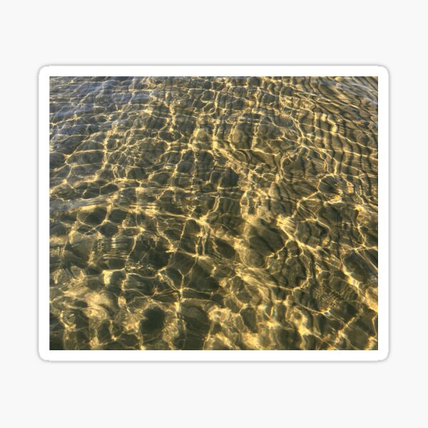 "Water Lines" Sticker for Sale by Abeink1030 | Redbubble