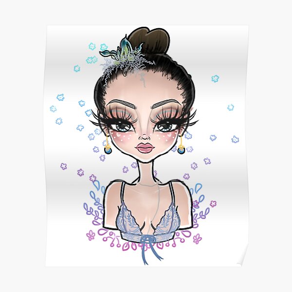 "Men Women Bella Sexy Beautiful Hadid Model Funny Men Fan" Poster for ...