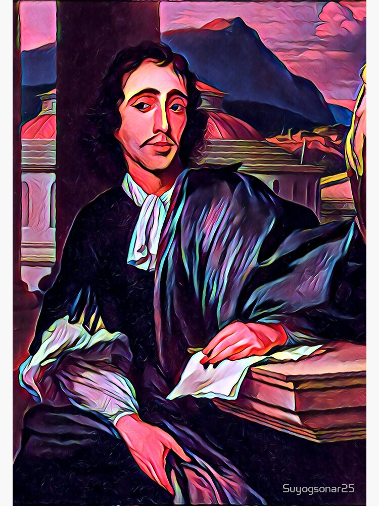 "Baruch Spinoza Artwork " Sticker for Sale by Suyogsonar25 | Redbubble