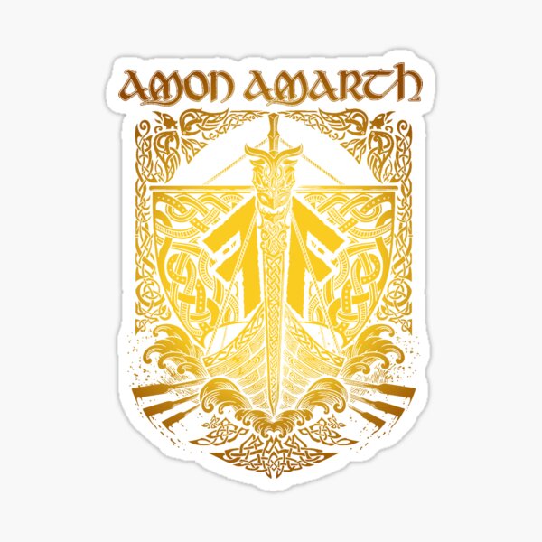 "amon amarth CLY9 - amon amarth - #1 t-shirt " Sticker for Sale by ...