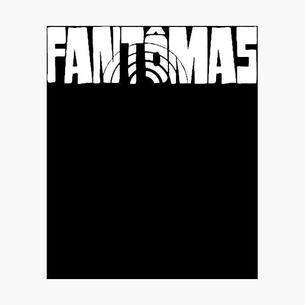 "Fantomas logo " Photographic Print for Sale by coljennied4 | Redbubble