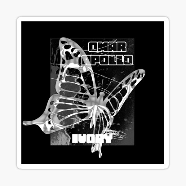"Ivory- Omar Apollo" Sticker for Sale by SarahBmarie | Redbubble
