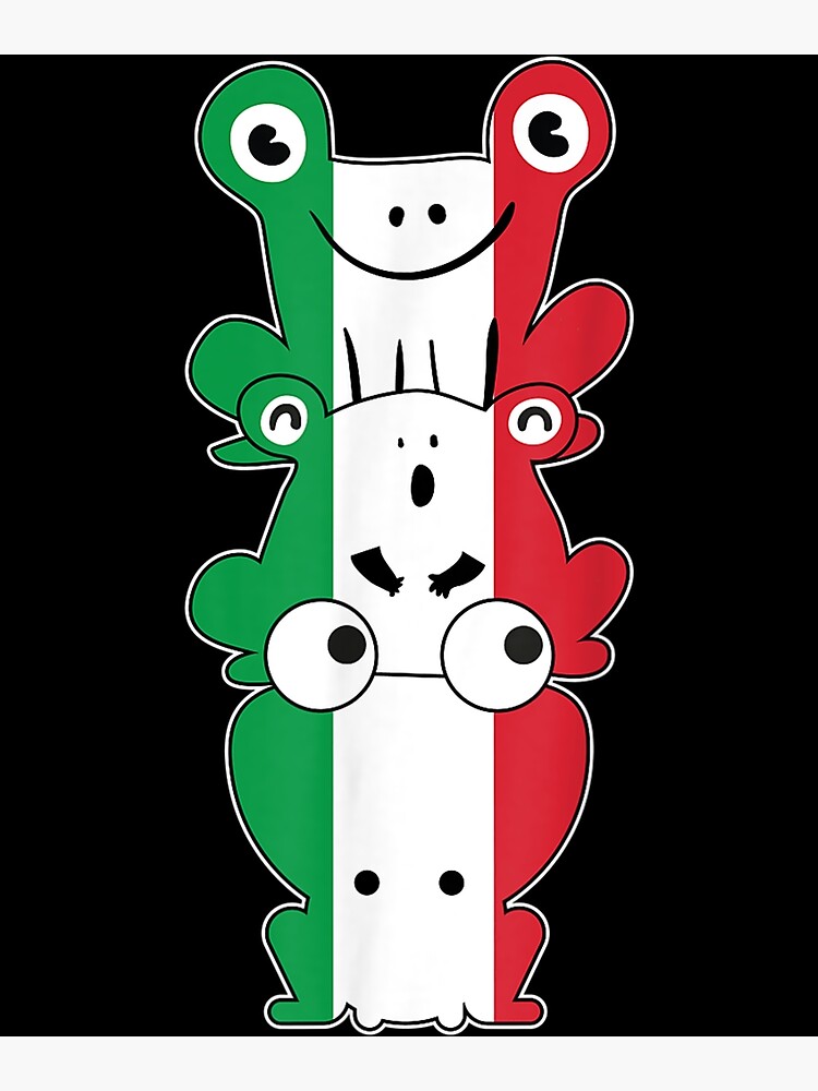 "Italy Frogs Italy Italian " Poster for Sale by scirarmav | Redbubble