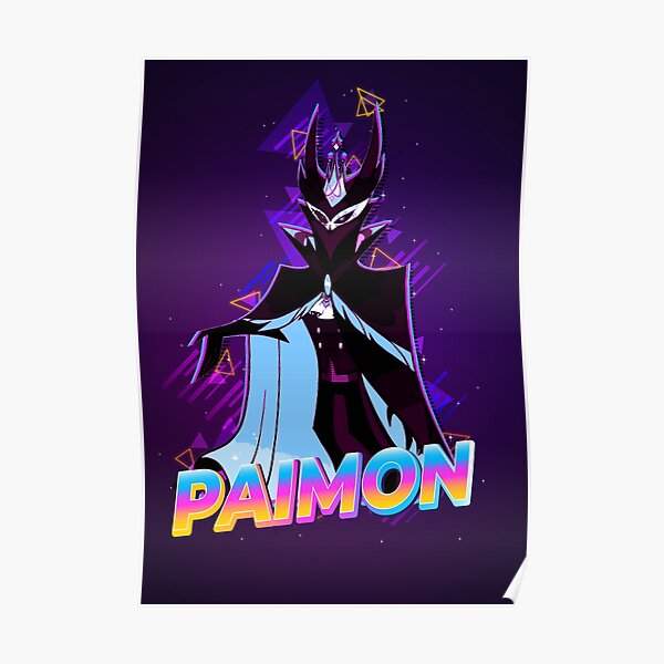 "Paimon | Hazbin Hotel" Poster for Sale by GNUAnime | Redbubble