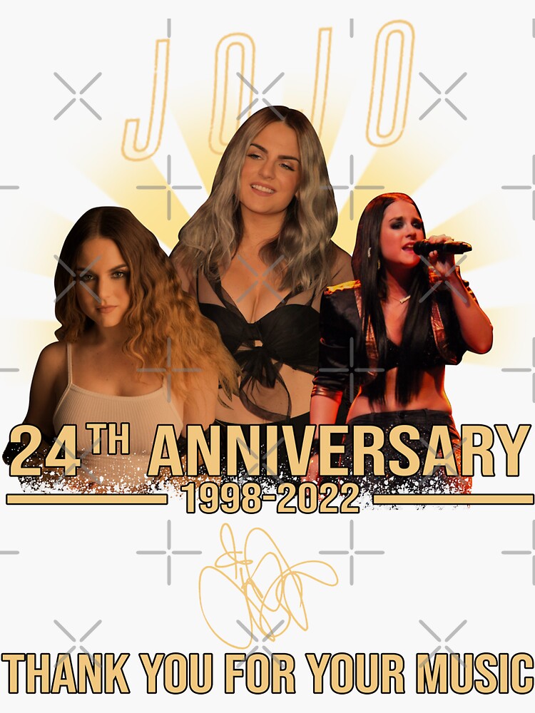 "24th Anniversary 1998-2022 Thank You For Memories Signature" Sticker ...