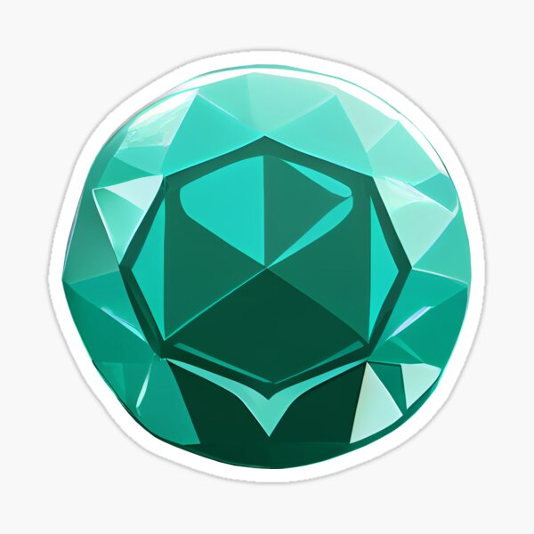 "Sky Blue Light Sapphire Gemstone" Sticker for Sale by kualio | Redbubble