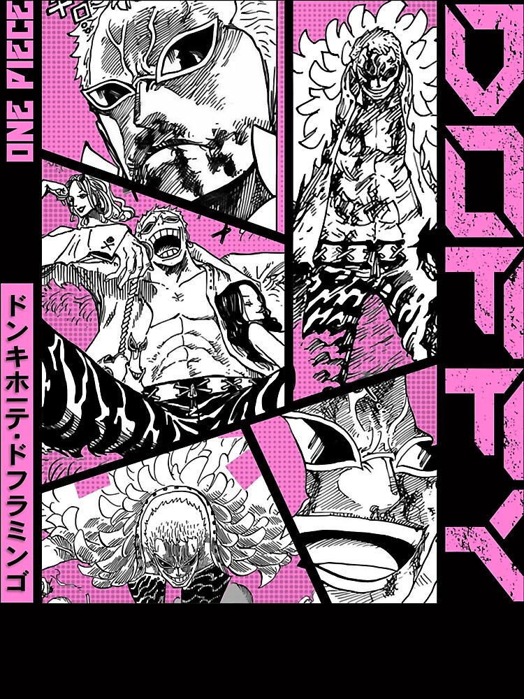 "Doflamingo One Piece" Poster for Sale by StephanieBen | Redbubble