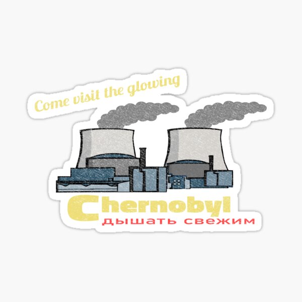 "Chernobyl" Sticker for Sale by Hexgang | Redbubble