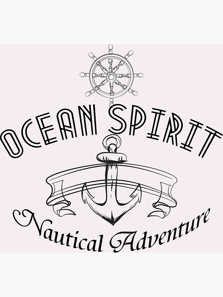"Ocean Spirit Nautical Adventure" Poster for Sale by karyalangit ...