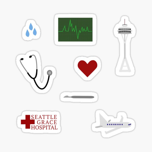 "Saving Lives" Sticker for Sale by miserablemagic | Redbubble