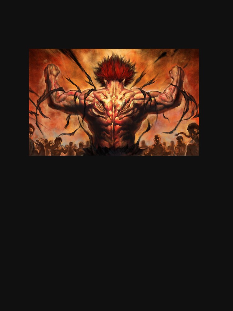 "Yujiro Hanma Back Dragon" T-shirt for Sale by MARMIILLE | Redbubble ...