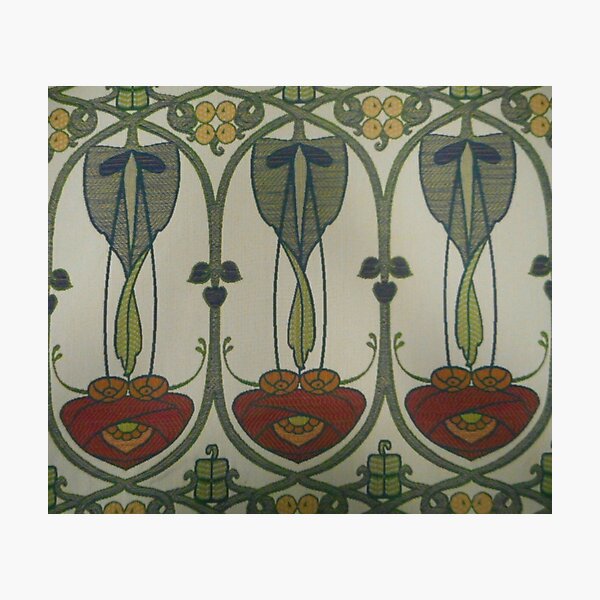 "Charles Rennie Mackintosh floral design " Photographic Print for Sale ...