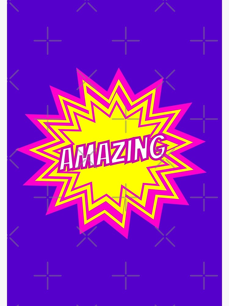 "Amazing Fun Cute Colourful Teacher Parent Reward Motivational" Poster ...