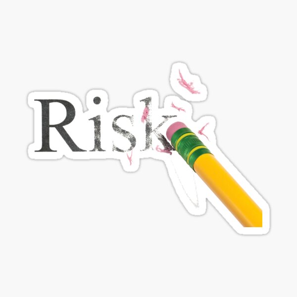 "Risk" Sticker for Sale by ajnadesign | Redbubble