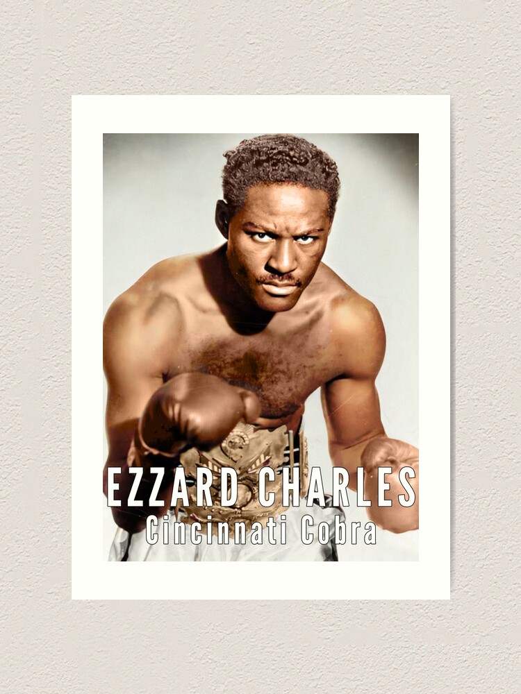 "Ezzard Charles - Boxing Legend Colorized" Art Print for Sale by ...