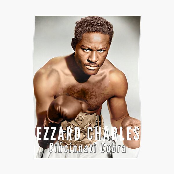 "Ezzard Charles - Boxing Legend Colorized" Poster for Sale by ...