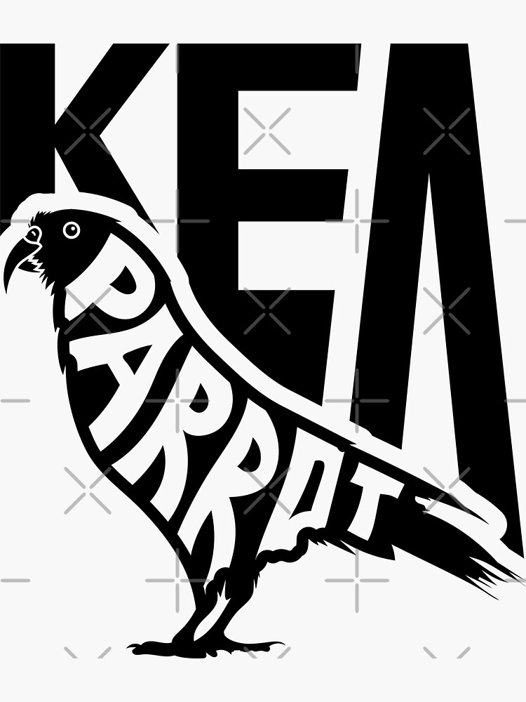 "Kea Parrot" Sticker for Sale by PKD11011 | Redbubble
