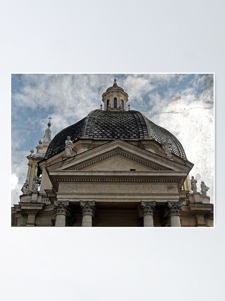 "Chiesa di Santa Maria dei Miracoli, Rome, Italy" Poster by ...
