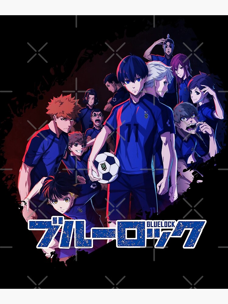 "Blue Lock Anime" Poster for Sale by Hunter-Wolfman | Redbubble
