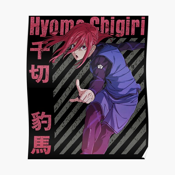 "Blue Lock Anime Hyouma Chigiri" Poster for Sale by Hunter-Wolfman ...