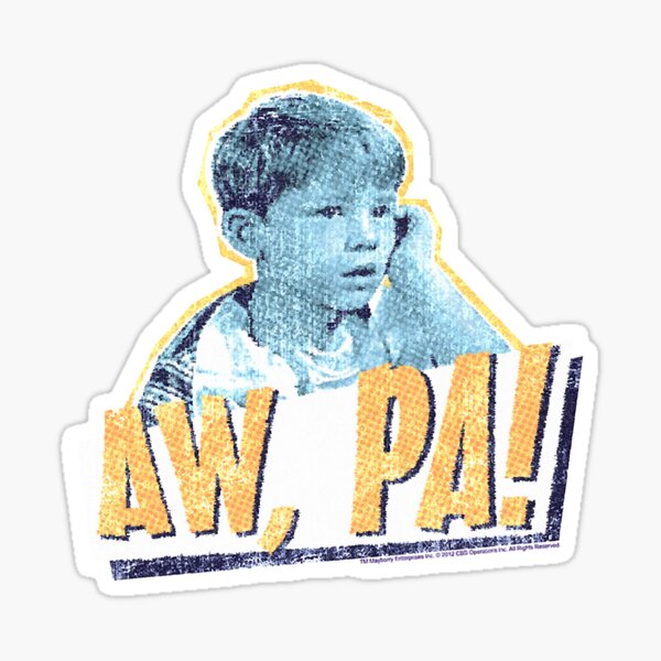 "Country Boy Lust After Power Andy Griffith Aw Pa Classic Fans" Sticker ...