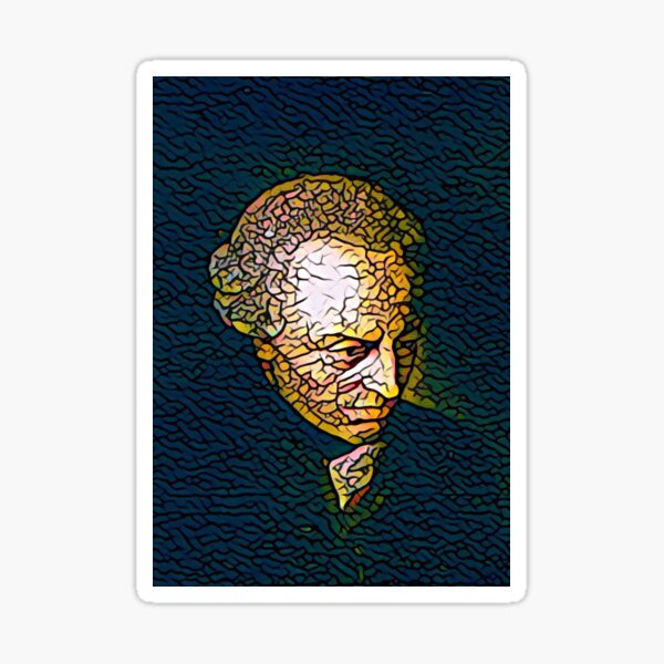 "Immanuel Kant Artwork " Sticker for Sale by Suyogsonar25 | Redbubble