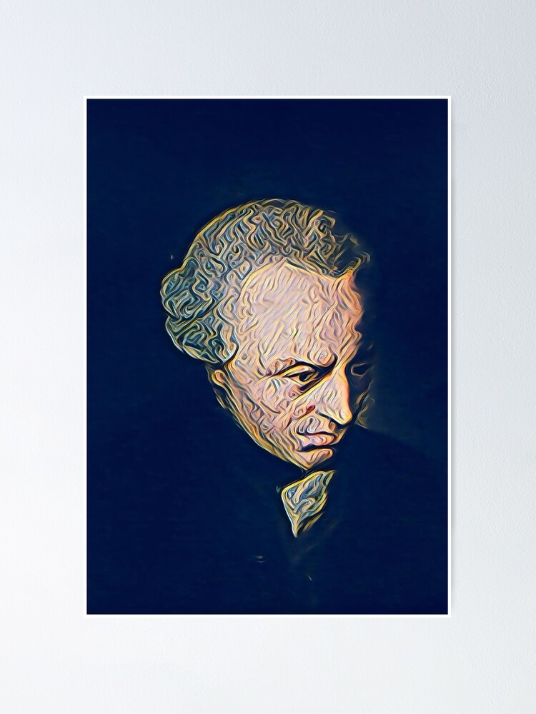 "Immanuel Kant Artwork " Poster for Sale by Suyogsonar25 | Redbubble