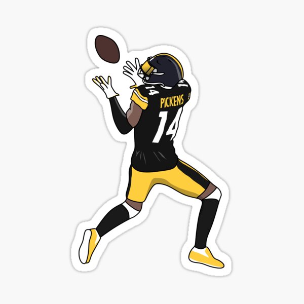 "pickens the receiver" Sticker for Sale by Shootingstar001 | Redbubble