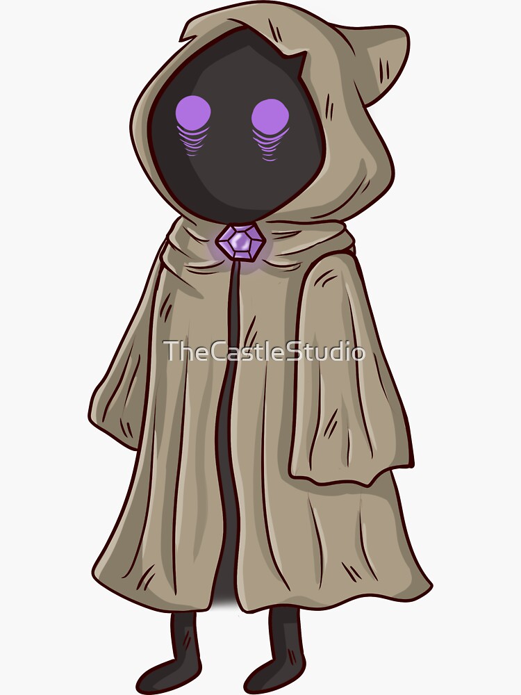 "Shadow Man" Sticker for Sale by TheCastleStudio | Redbubble