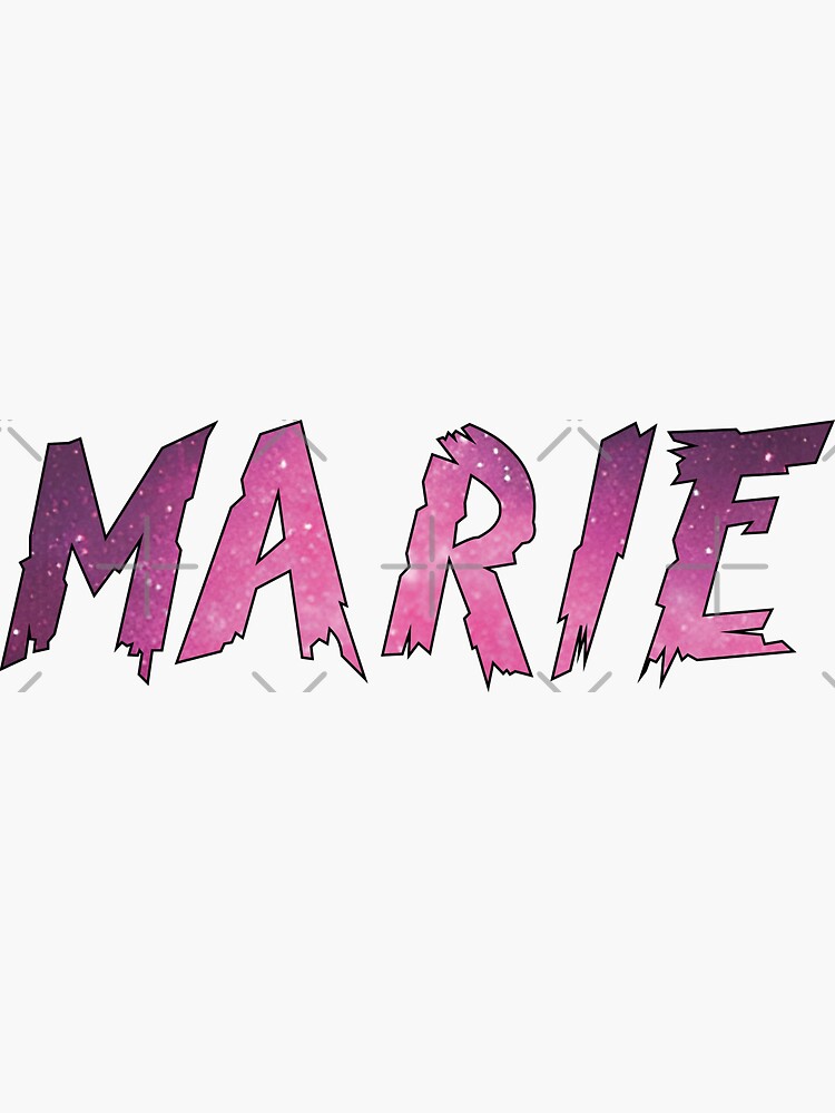 "MARIE Name IV - My name is MARIE - typography name - Galaxy Vibe ...