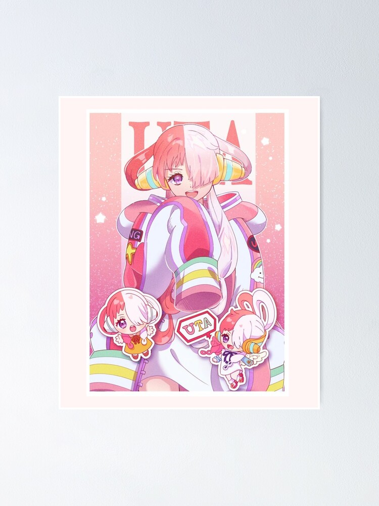 " uta one piece" Poster for Sale by MohamedATouil | Redbubble