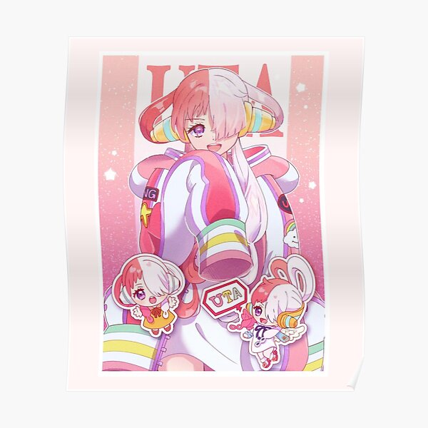 " uta one piece" Poster for Sale by MohamedATouil | Redbubble