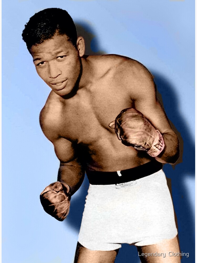 "The Legendary Sugar Ray Robinson - Boxing Legend Colorized" Poster for ...