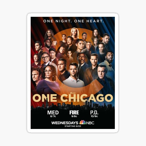 "Loves Music And Chicago Jay Halstead Awesome Move" Sticker for Sale by ...