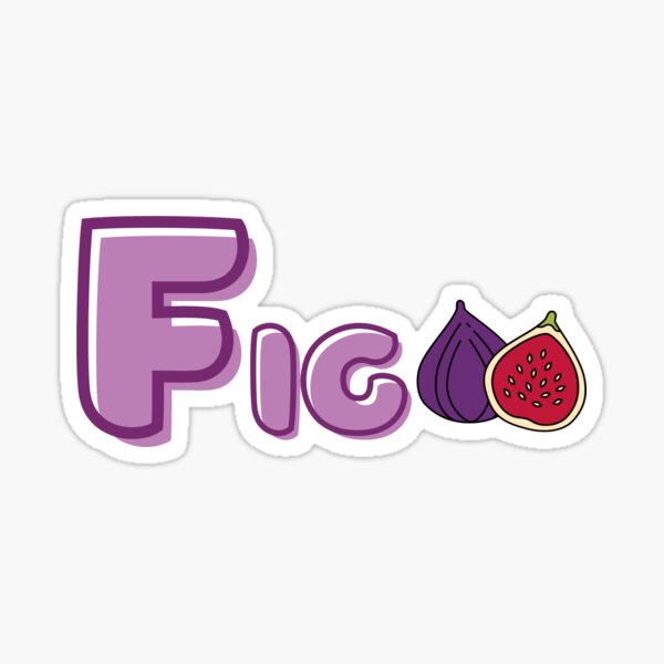 "Fig" Sticker for Sale by koreanbug | Redbubble