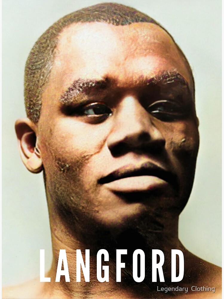 "The Legendary Sam Langford - Boxing Legend Colorized" Poster for Sale ...