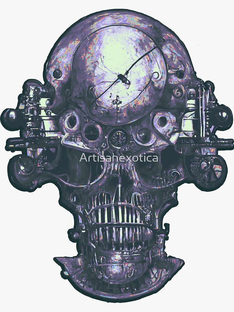 "Heavy Metal || Corrupt || Machine " Sticker for Sale by Artisanexotica ...