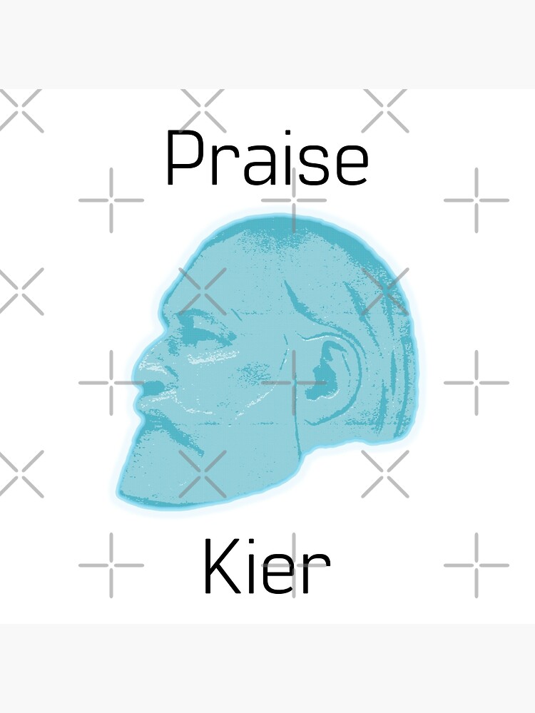 "Severance - Praise Kier - With Kier's Face" Art Print for Sale by ...