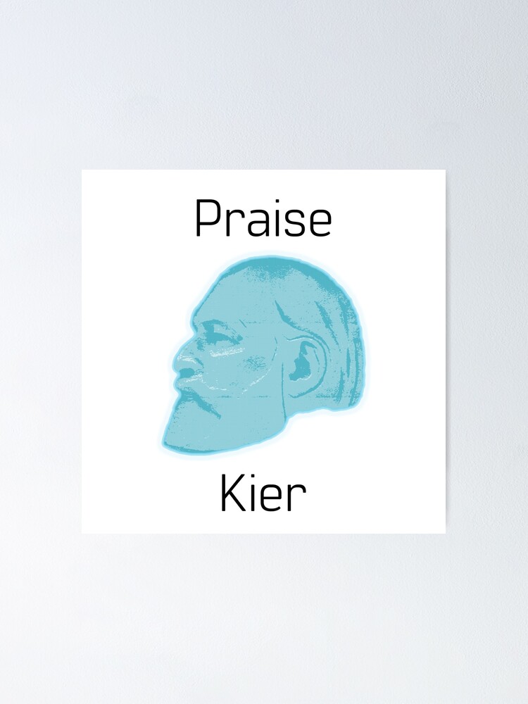 "Severance - Praise Kier - With Kier's Face" Poster for Sale by ...