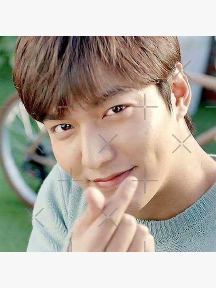 "Lee Min Ho Heart Gesture" Sticker for Sale by satorugojo | Redbubble