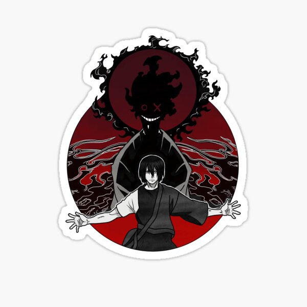 "Benimaru Shinmon" Sticker for Sale by HarumiShake | Redbubble
