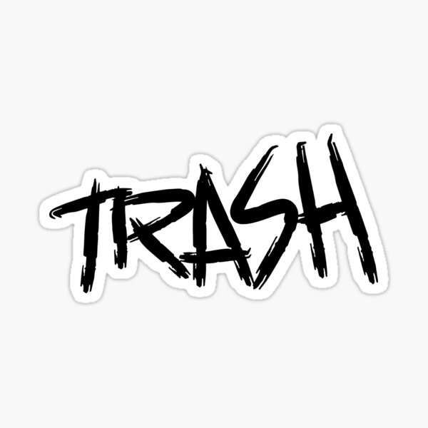 "White Trash Outfit" Sticker for Sale by m1dnightmei | Redbubble