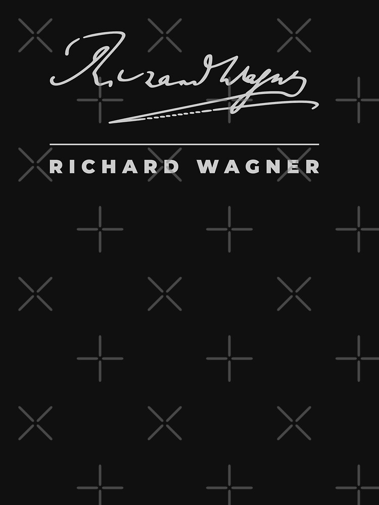 "Richard Wagner signature t-shirt" Essential T-Shirt for Sale by ...