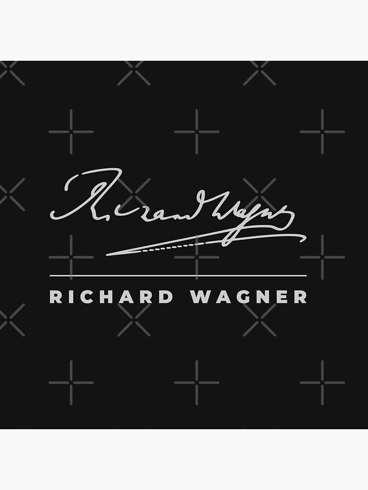 "Richard Wagner signature t-shirt" Poster for Sale by CMYKStudio ...