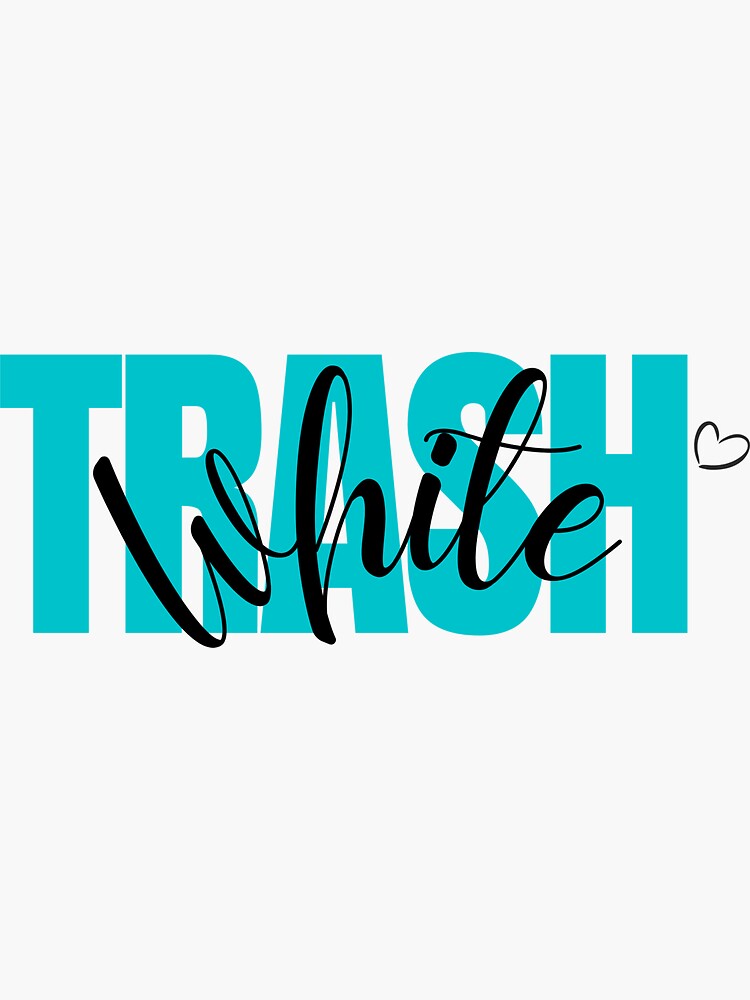 "White Trash Outfit" Sticker for Sale by Ivy-si | Redbubble