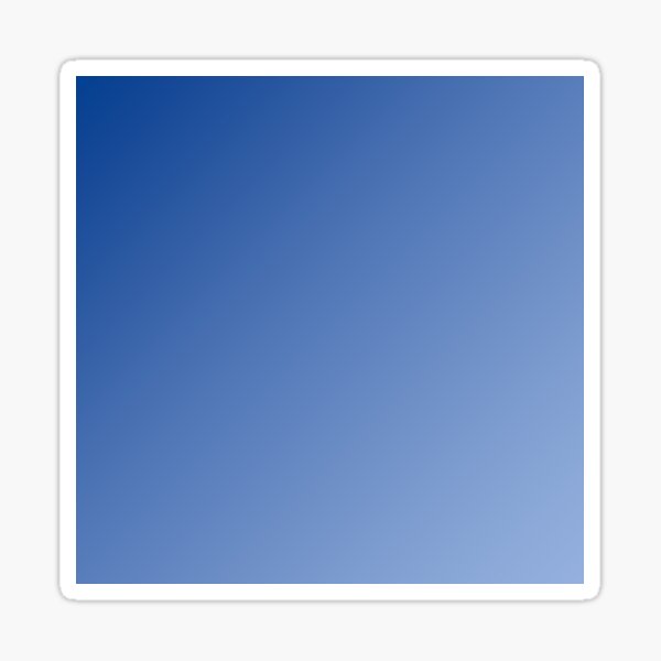 "Aesthetically pleasing night blue gradient" Sticker for Sale by ...